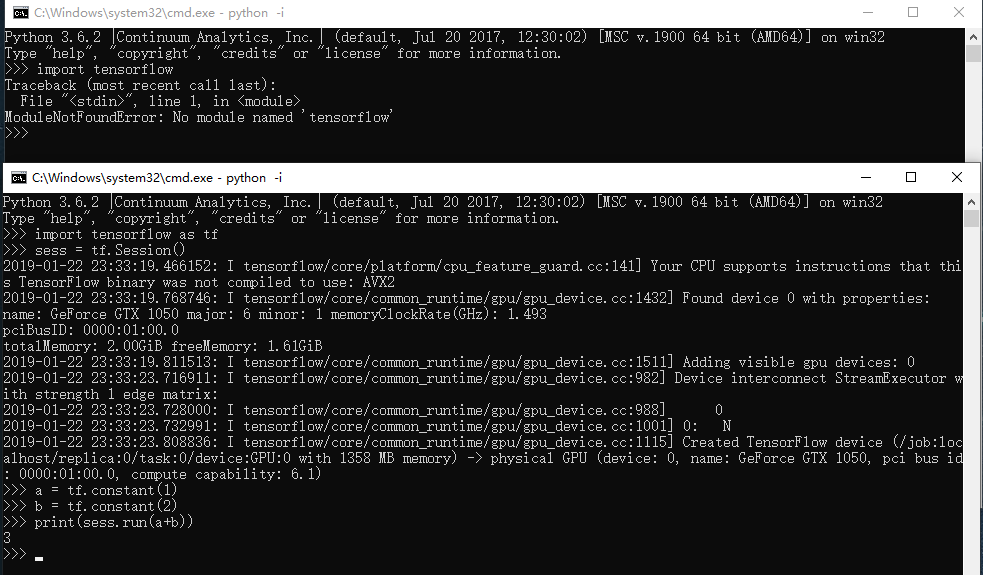 深度学习框架TensorFlow安装 | CPP101 | Programming is not about typing, it's about thinking.